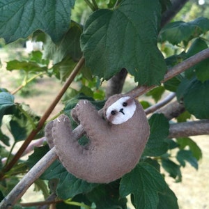 Sloth Stuffed Animal Soft Toy Miniature Felt Sloth Gifts Cute Sloths ...