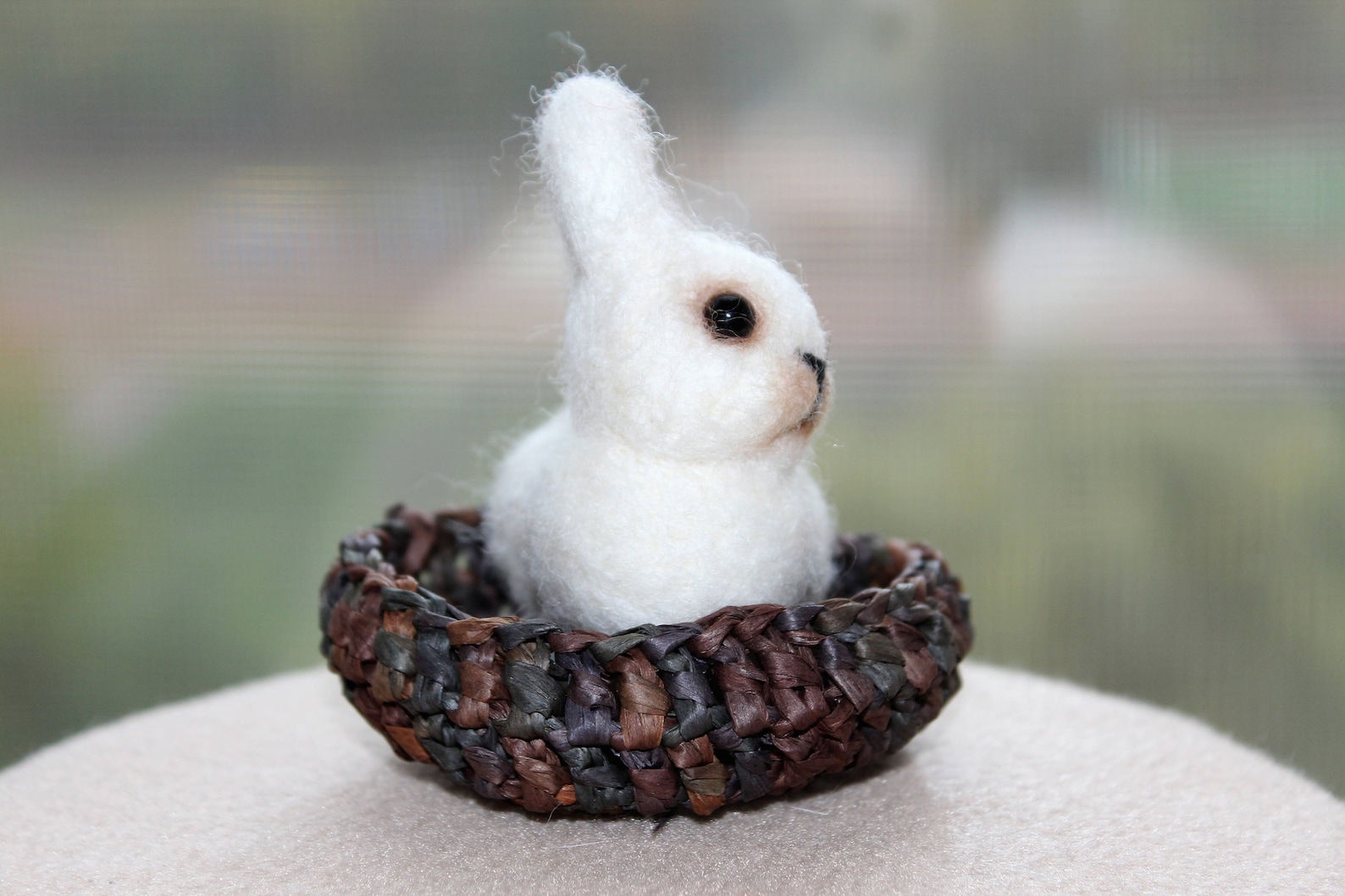 Needle Felted Bunny Needle Felted Animal Needle Felted Rabbit Bunny ...