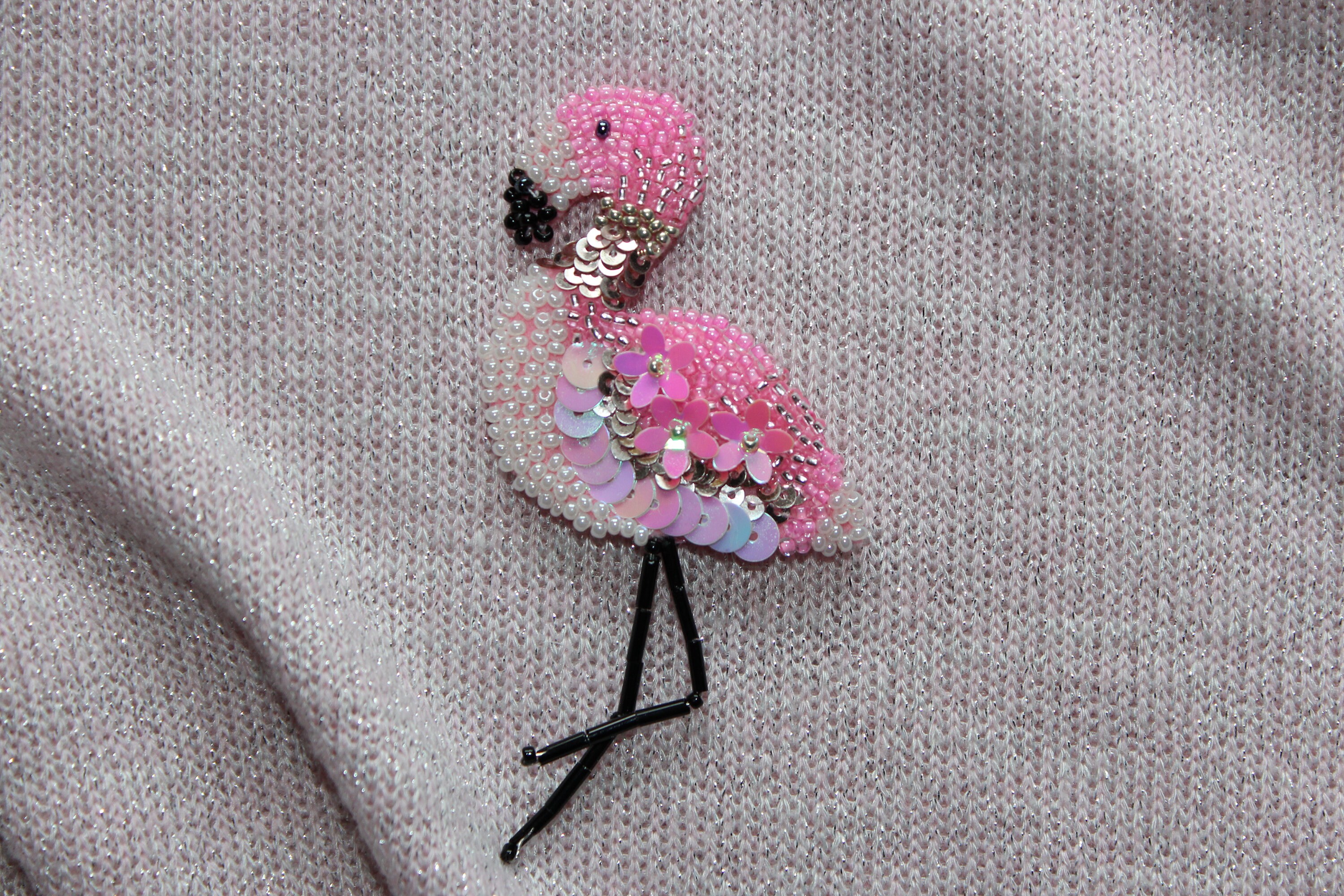 Pink Flamingo Bird Brooch Pin for Girls Flamingo Gift Cute - Etsy