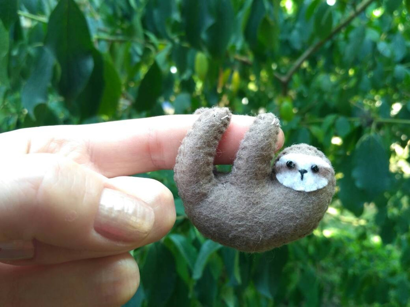 Sloth Stuffed Animal Soft Toy Miniature Felt Sloth Gifts Cute Sloths ...