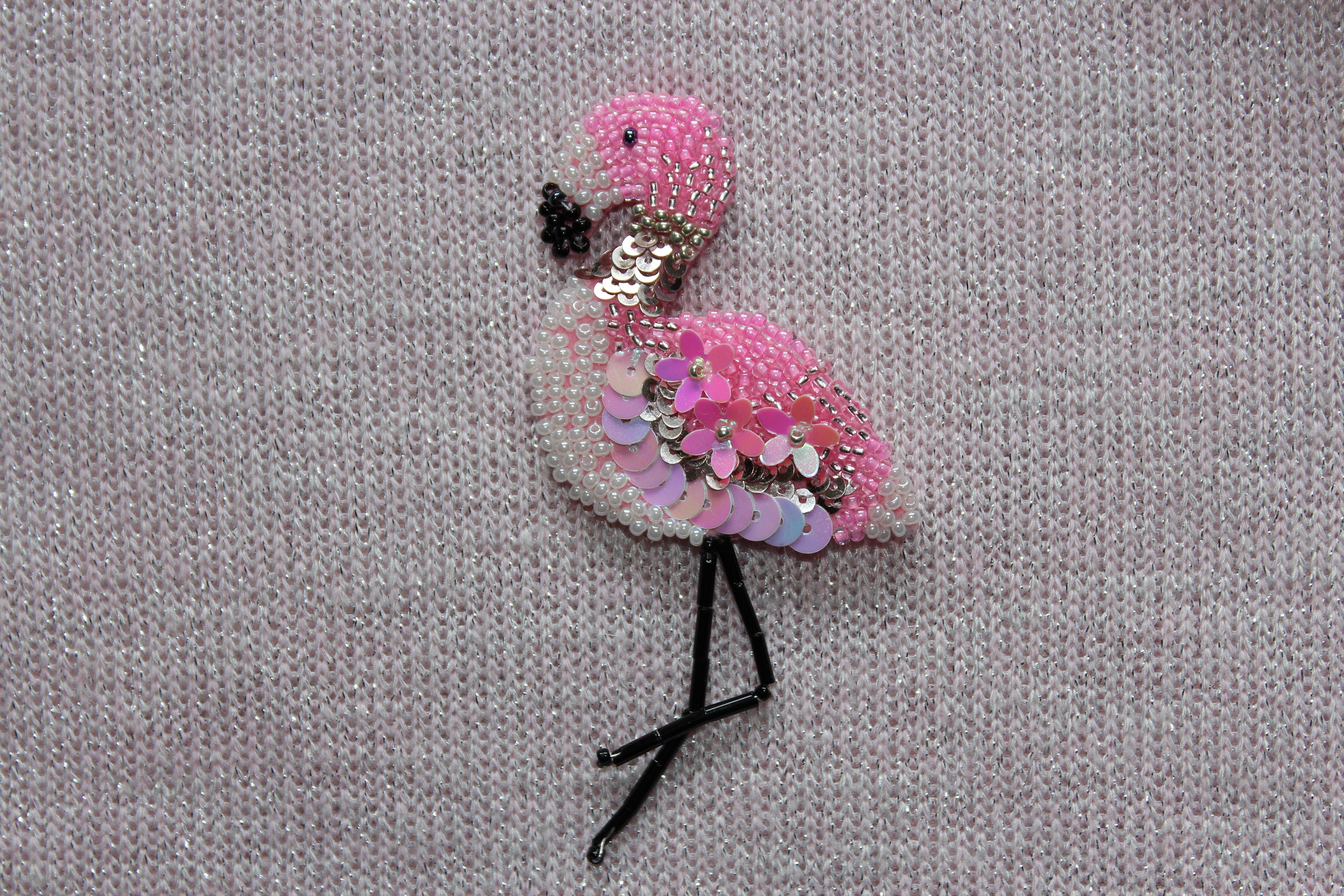 Pink Flamingo Bird Brooch Pin for Girls Flamingo Gift Cute - Etsy