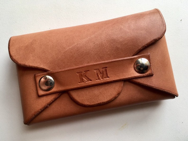 Personalized Leather Business Card Case/ New Business Gift/ - Etsy