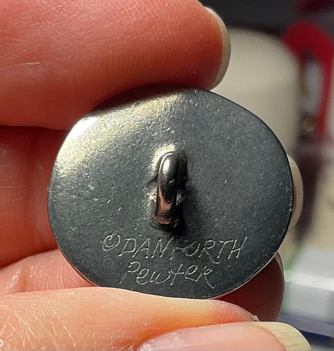 Vintage Danforth Pewter Earth or Globe Buttons. Set of 3 - Etsy