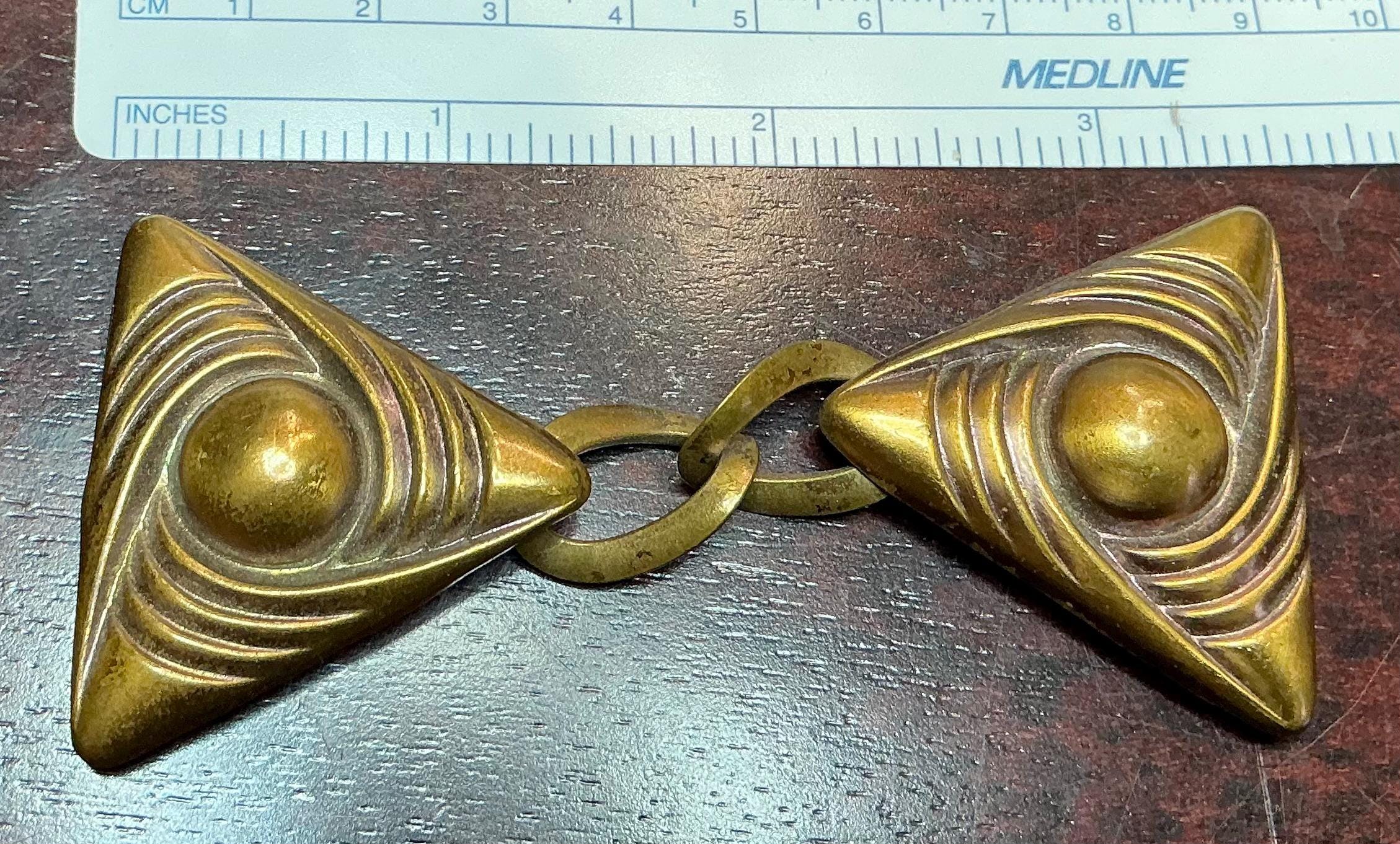 Vintage Art Deco Coat Clasp - Etsy