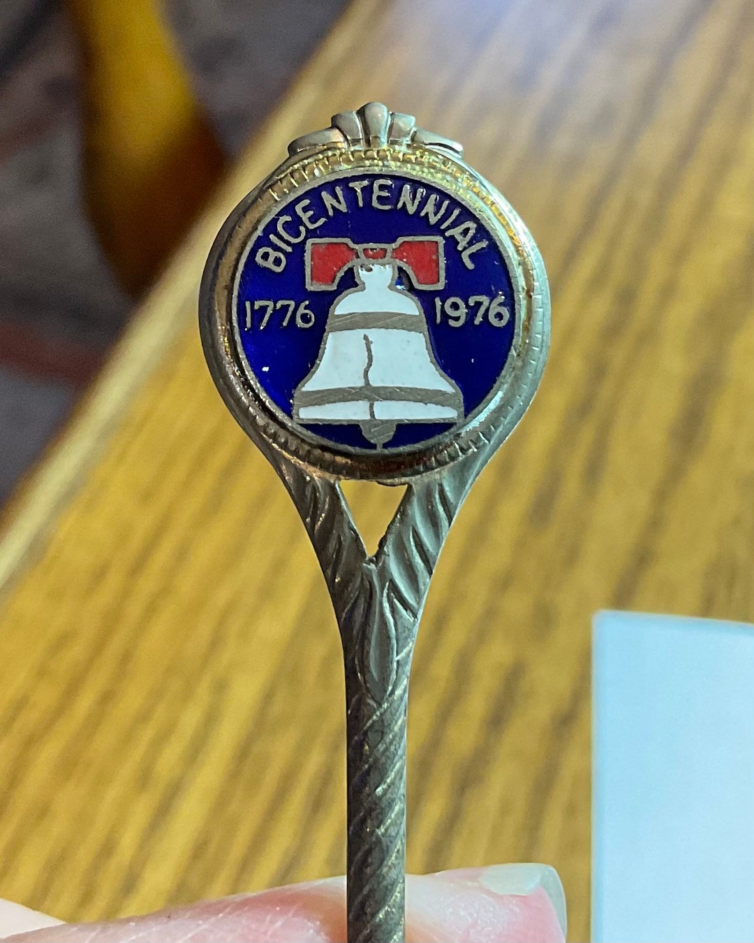 Small Silver Souvenir Bicentennial Silver Spoon 3 & 1/2 In. - Etsy