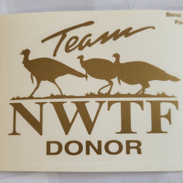 National Wild Turkey Federation Decal - Etsy