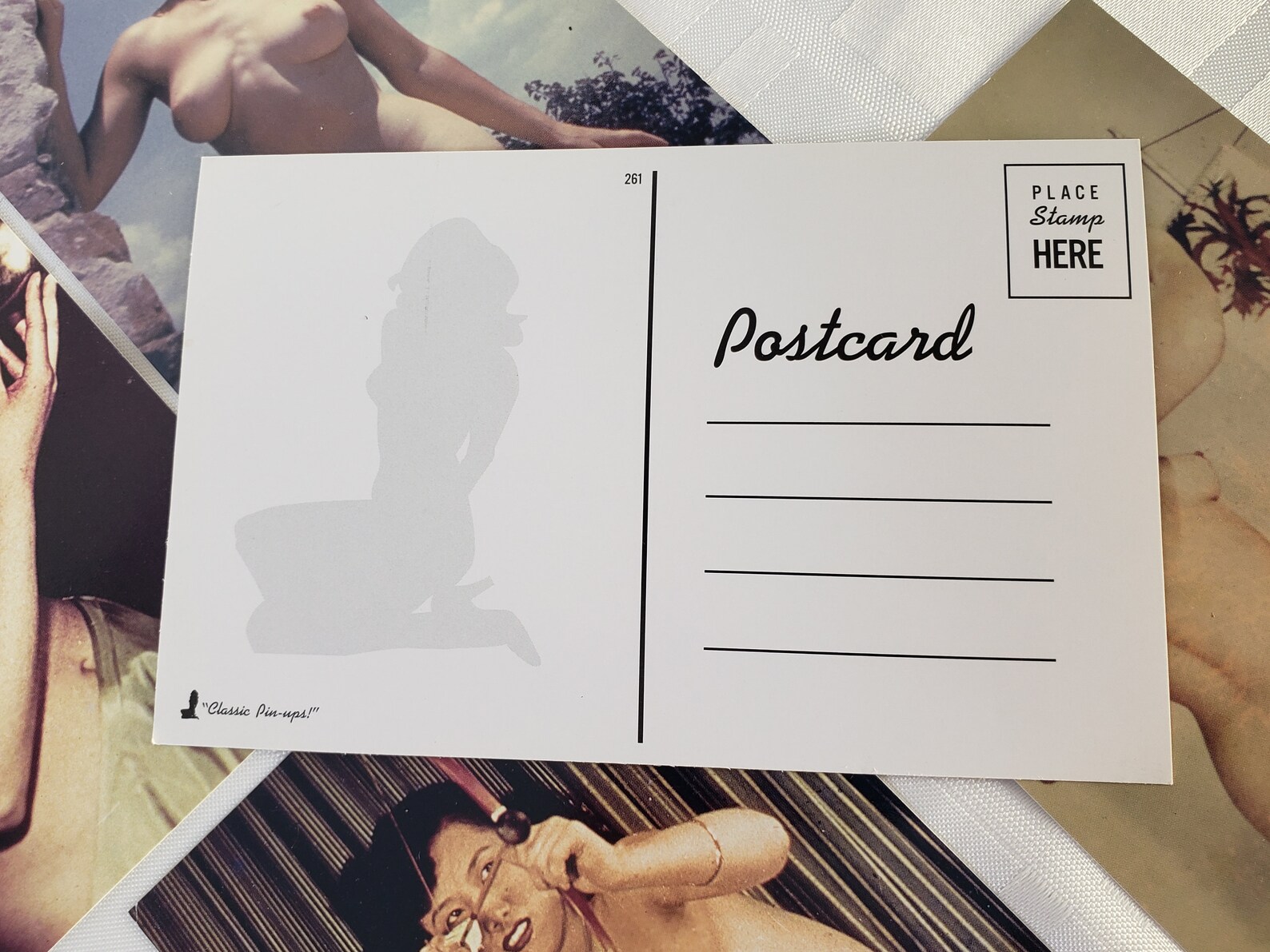 Pinup Girl Themed Postcard Lot Of 5 Postcards Sexy Girls Etsy