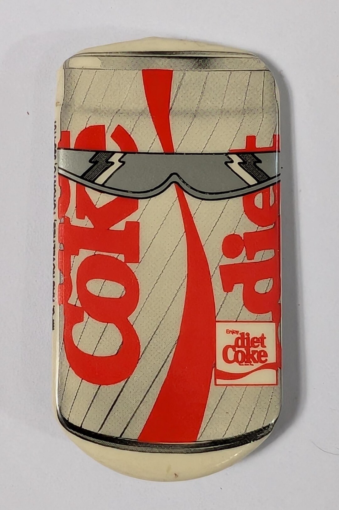 Diet Coke Coca-cola Can With Sunglasses Themed Lapel Pin Button Promo ...