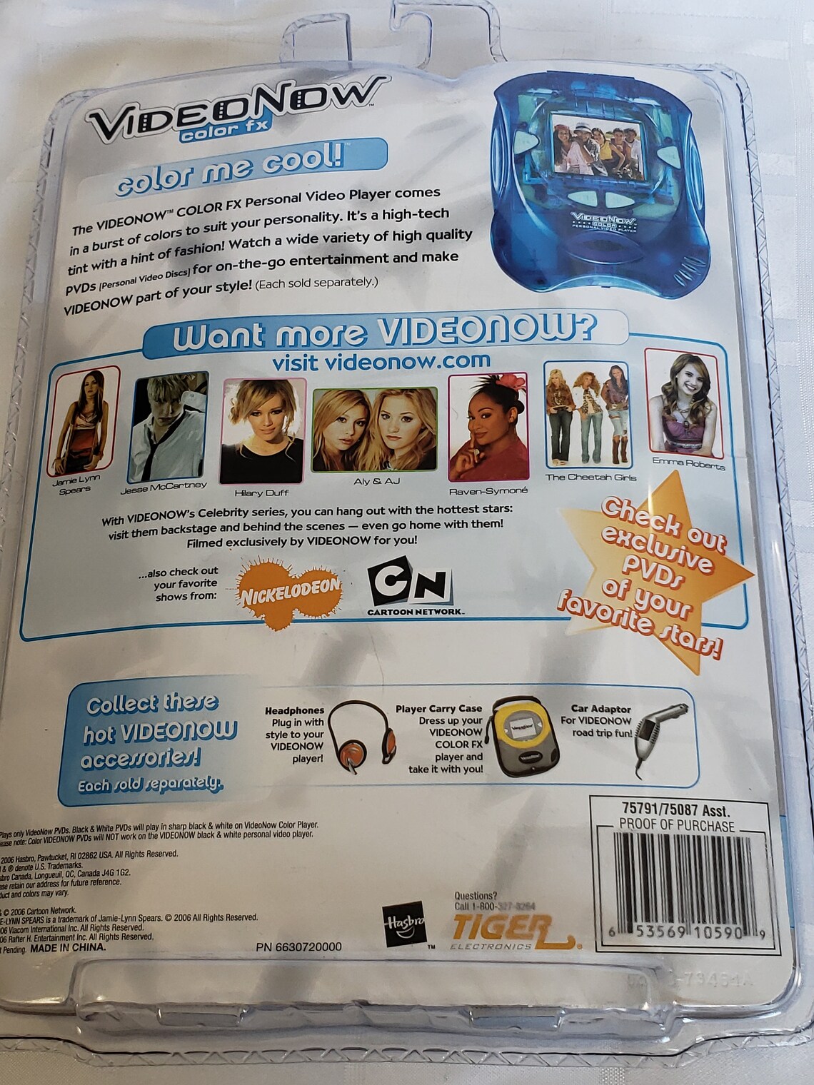 Videonow color fx ice blue video player NEW kids electronic | Etsy