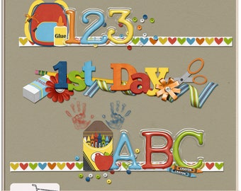 Scrapbook Word Art - Etsy