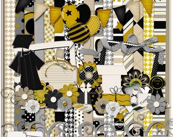 Digital Scrapbooking - Etsy