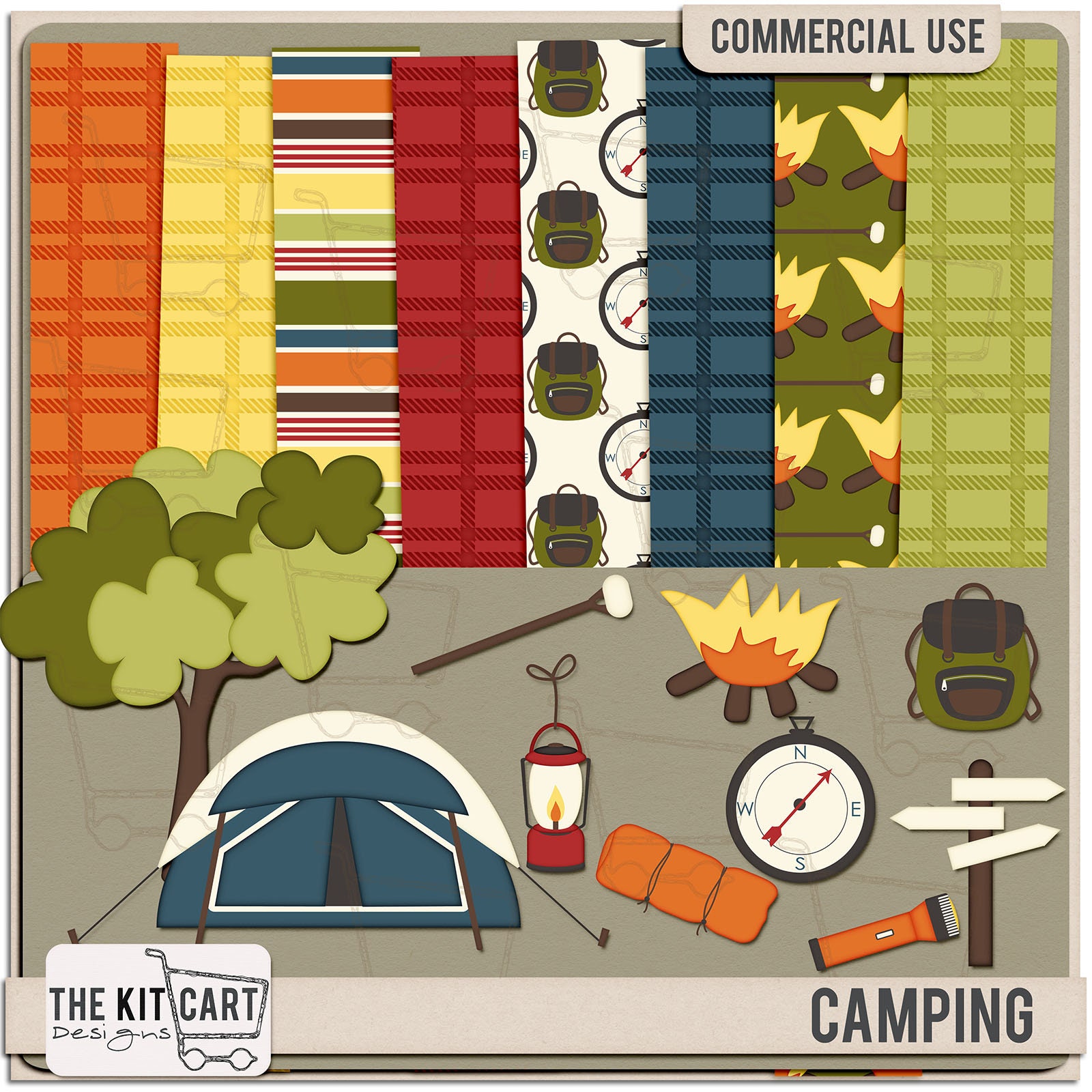 Important Sign Clipart Camping