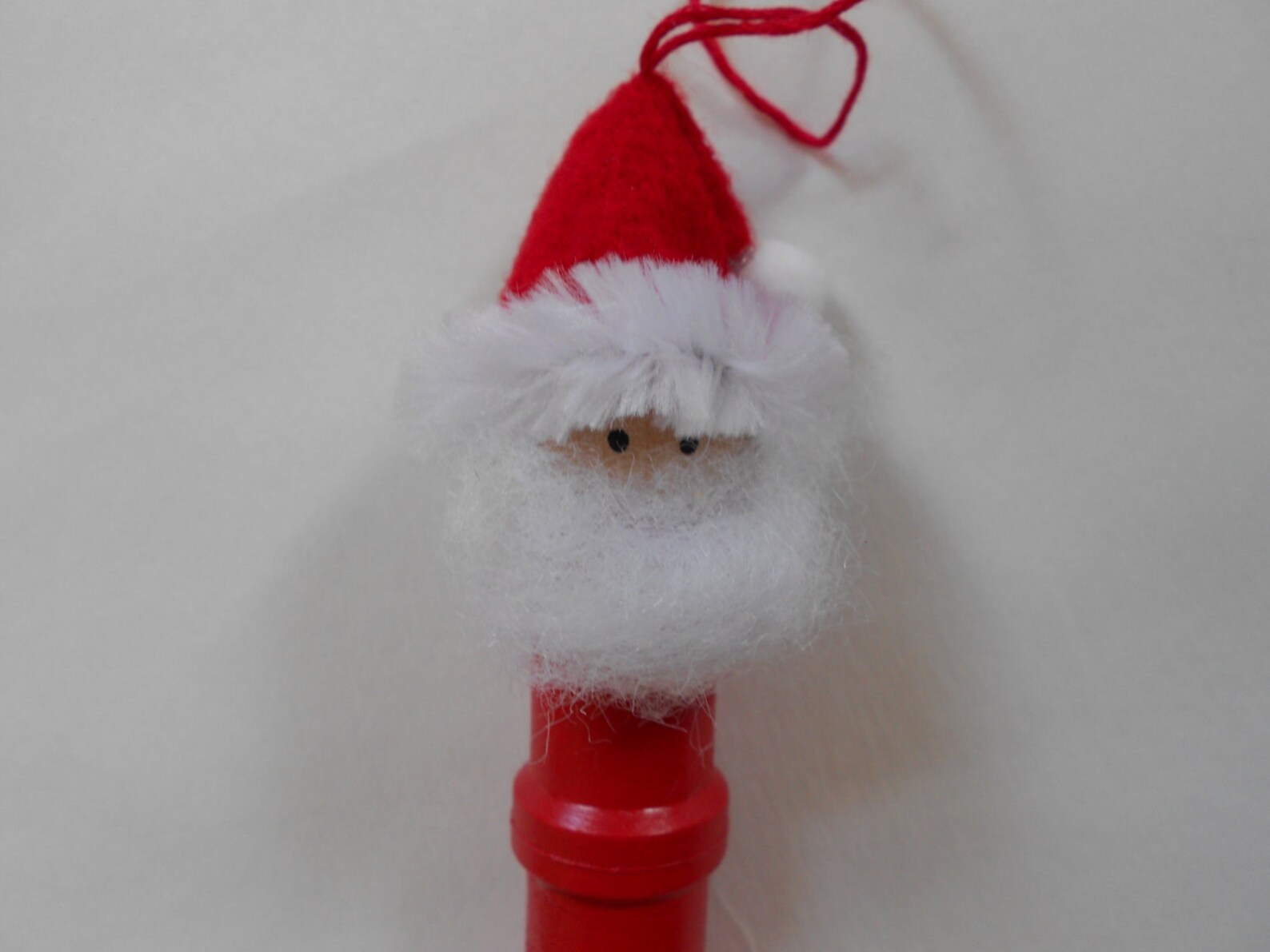 Wooden Spool Santa Ornament - Etsy