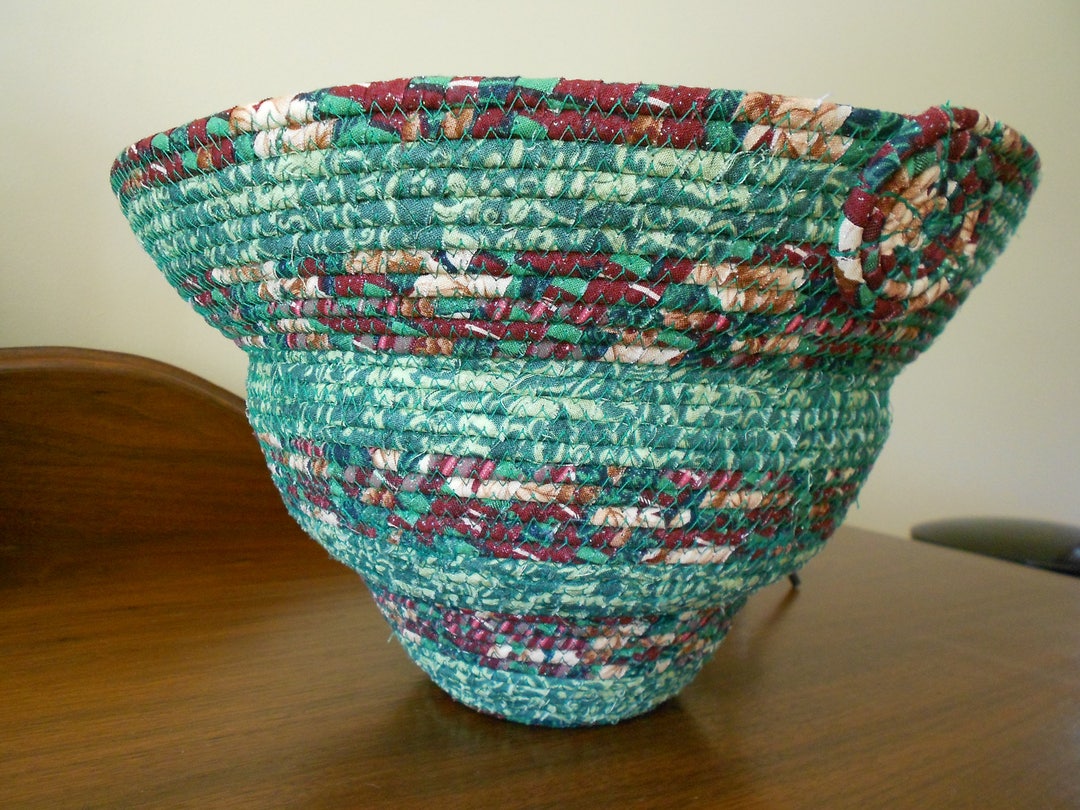 Fabric Wrapped Clothesline Bowl - Etsy Sweden