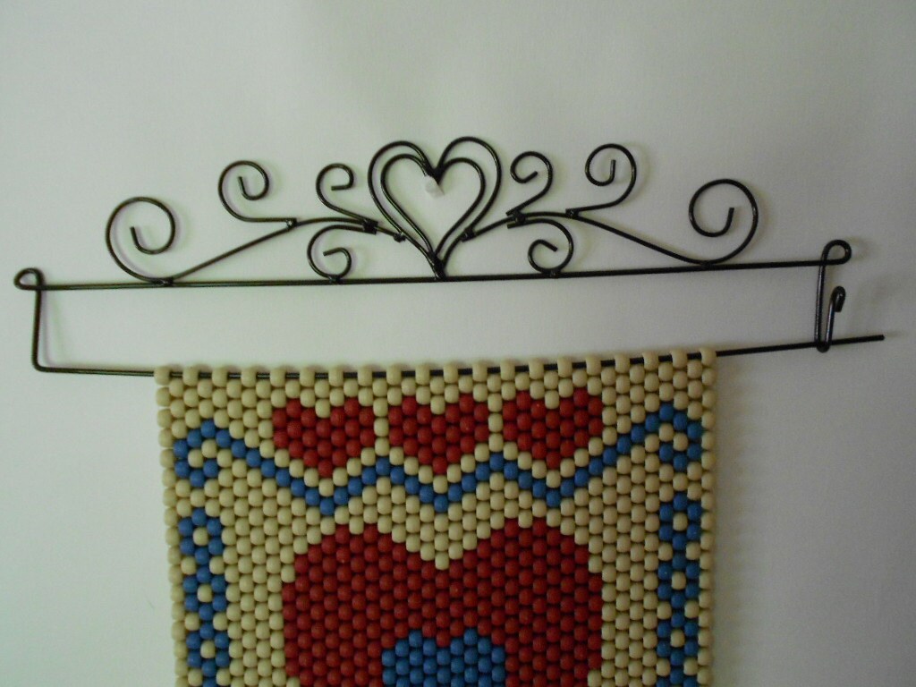 Heart Welcome Beaded Banner With Metal Hanger - Etsy