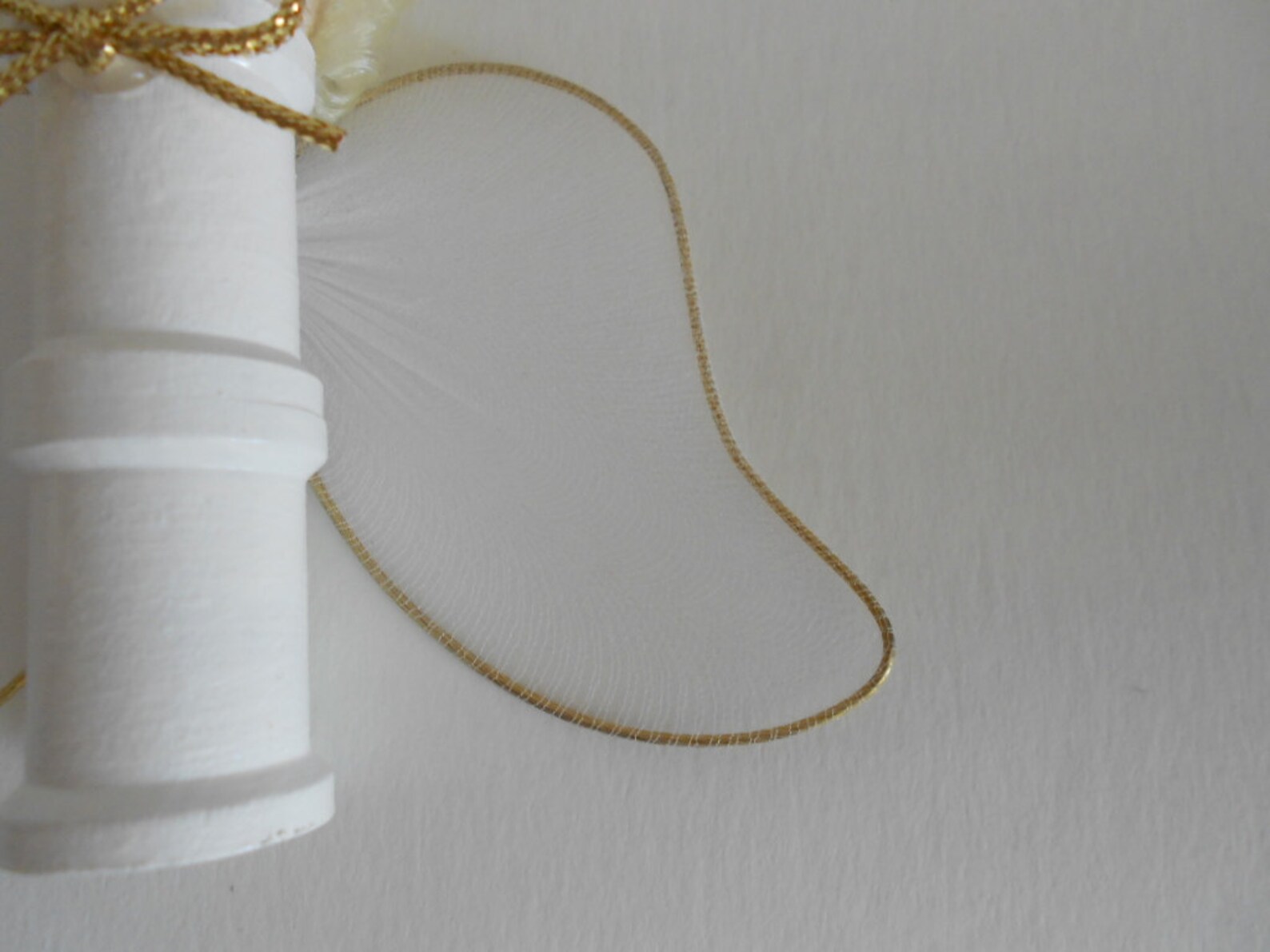 Wooden Spool Angel Ornament - Etsy