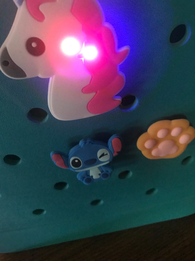 Bogg Bag Light up Charms, Unique Item, Unicorns, Pandas, Volleyball ...