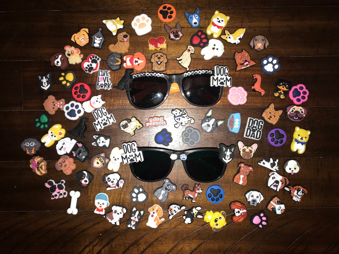 Dog Mom or Dog Dad Adult Neon Sunglasses, Sunnies, Dog Person, Paws ...