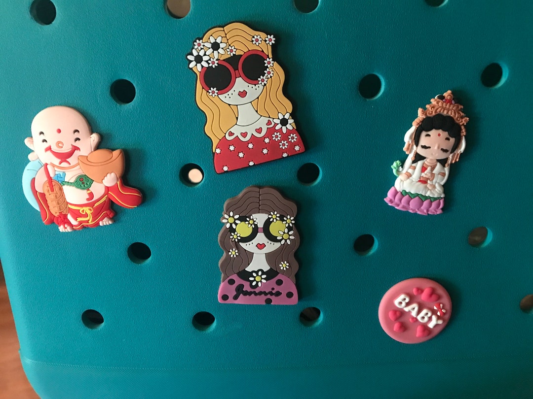 Bogg Bag Charms: Unicorns, Dinosaurs, Hippies, Sports Balls - Etsy