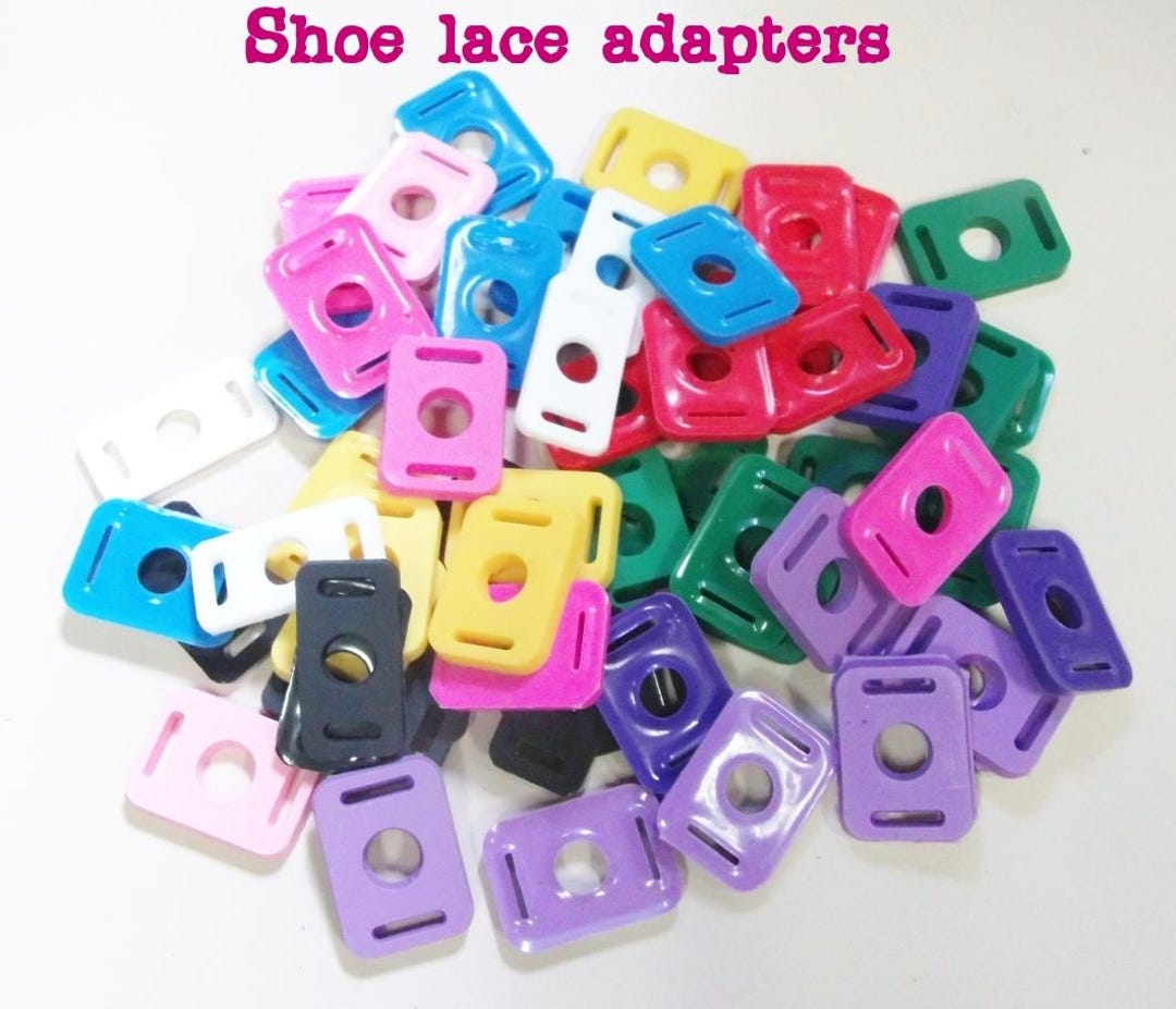 Shoe Lace Adapters for Charms, Sneakers, Shoes, Shoelaces on Shoes ...