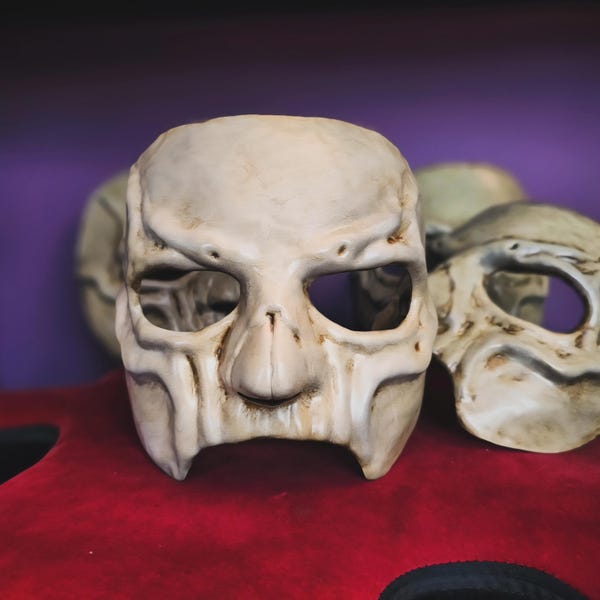 Red Mask of Death Masks - Etsy