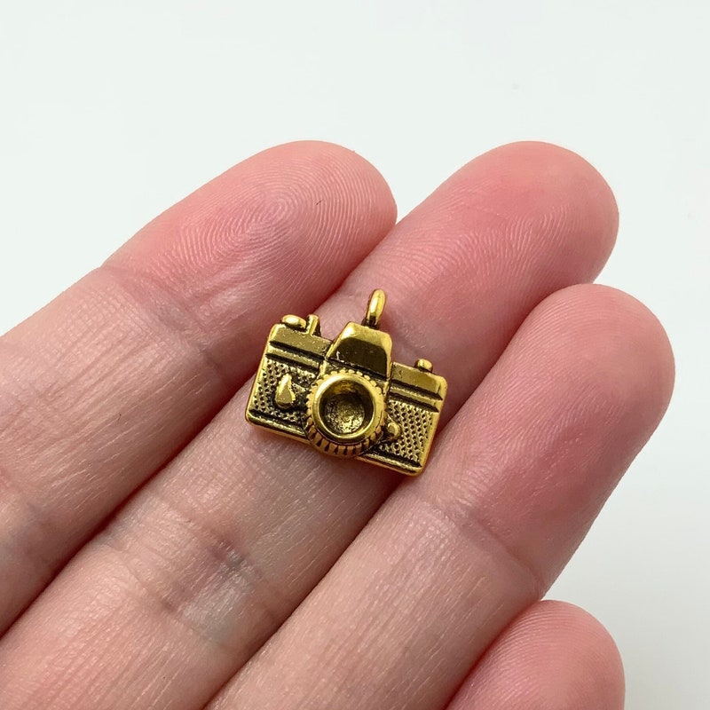 Camera Charm - Etsy