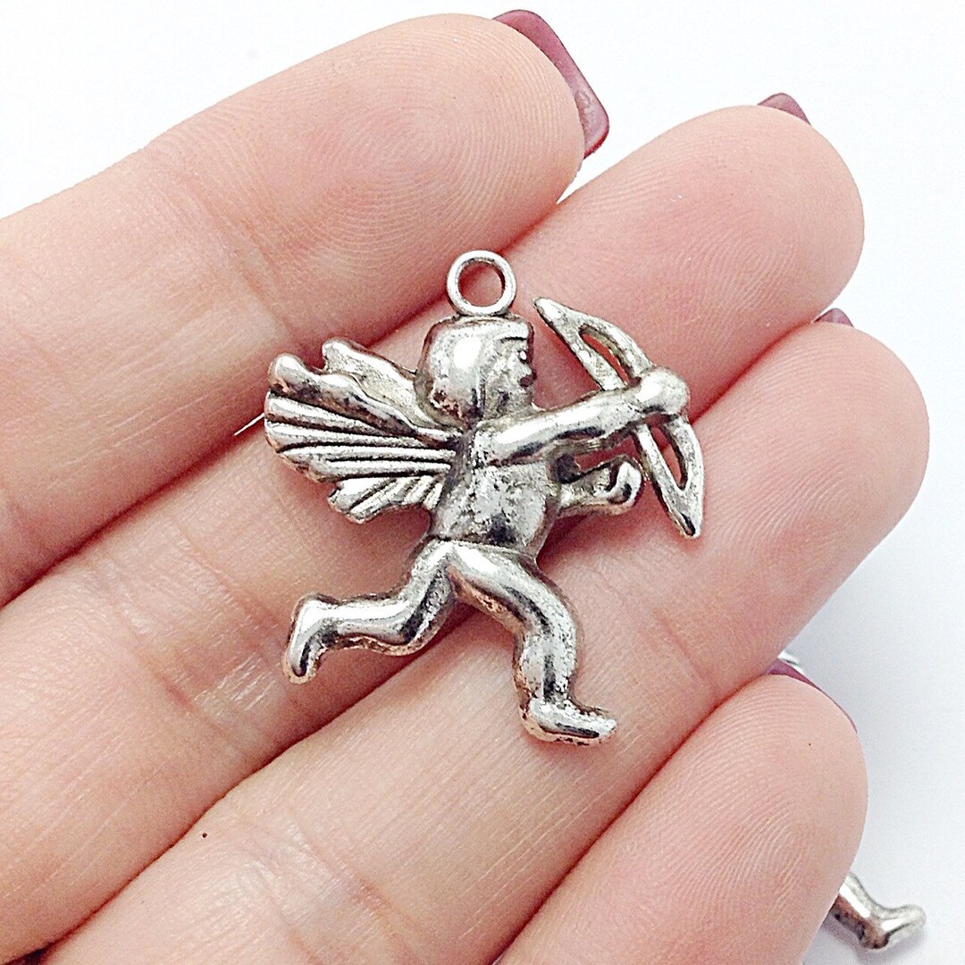3 Cupid Charms, Valentines Day Charms 1-1186 - Etsy