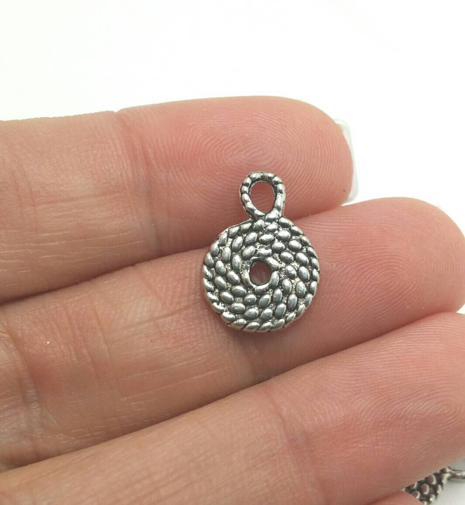 10 Rope Charms Cowboy Charms Rodeo Charms 1-1227 - Etsy