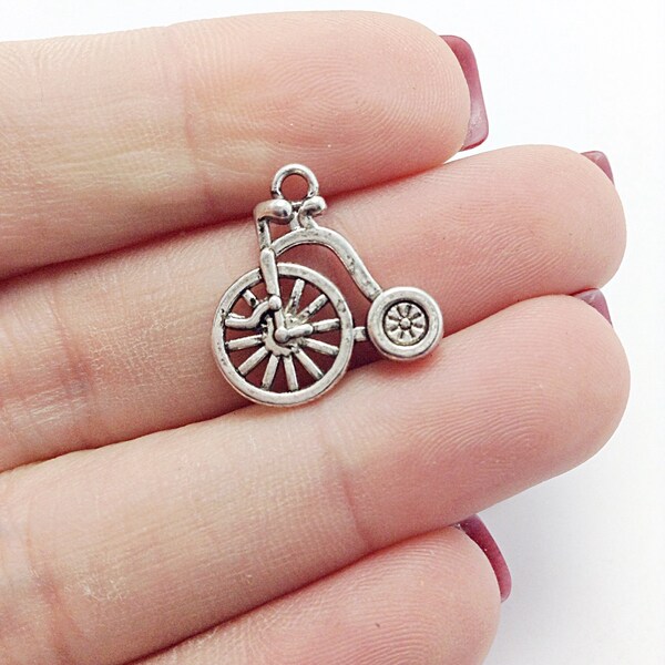 Bicycle Charm - Etsy