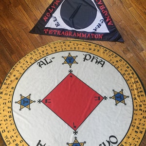 Lemegeton Goetia Ritual Circle Cloth - Etsy