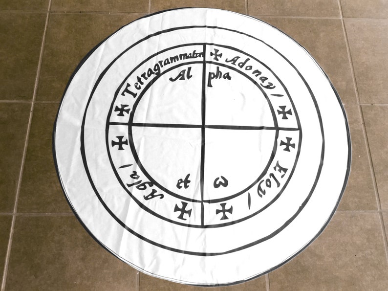 Heptameron (olde Style) Ritual Circle Cloth - Etsy