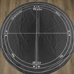 Heptameron (modern Style) Ritual Circle Cloth - Etsy