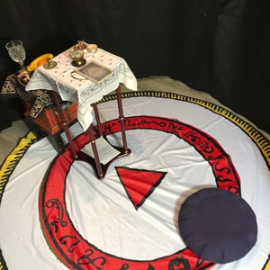 LBRH Elemental White Ritual Circle Cloth / Lesser Banishing Ritual of ...