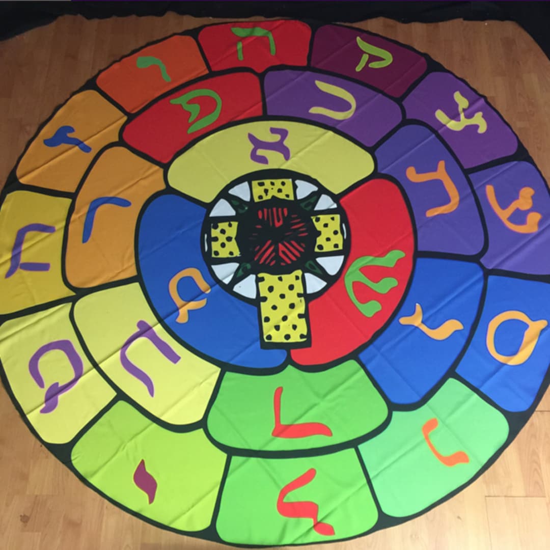 Golden Dawn Rose Cross Ritual Circle Cloth - Etsy