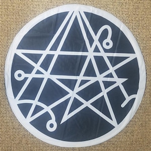 Necronomicon Magical Ritual Circle Cloth - Etsy