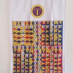 Set of 4 Enochian (in ENGLISH) Elemental Tablets of the Watchtowers ...