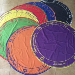 Trithemius (saturn) Ritual Circle Cloth - Etsy