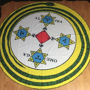 Goetia Snake Ritual Circle Cloth - Etsy