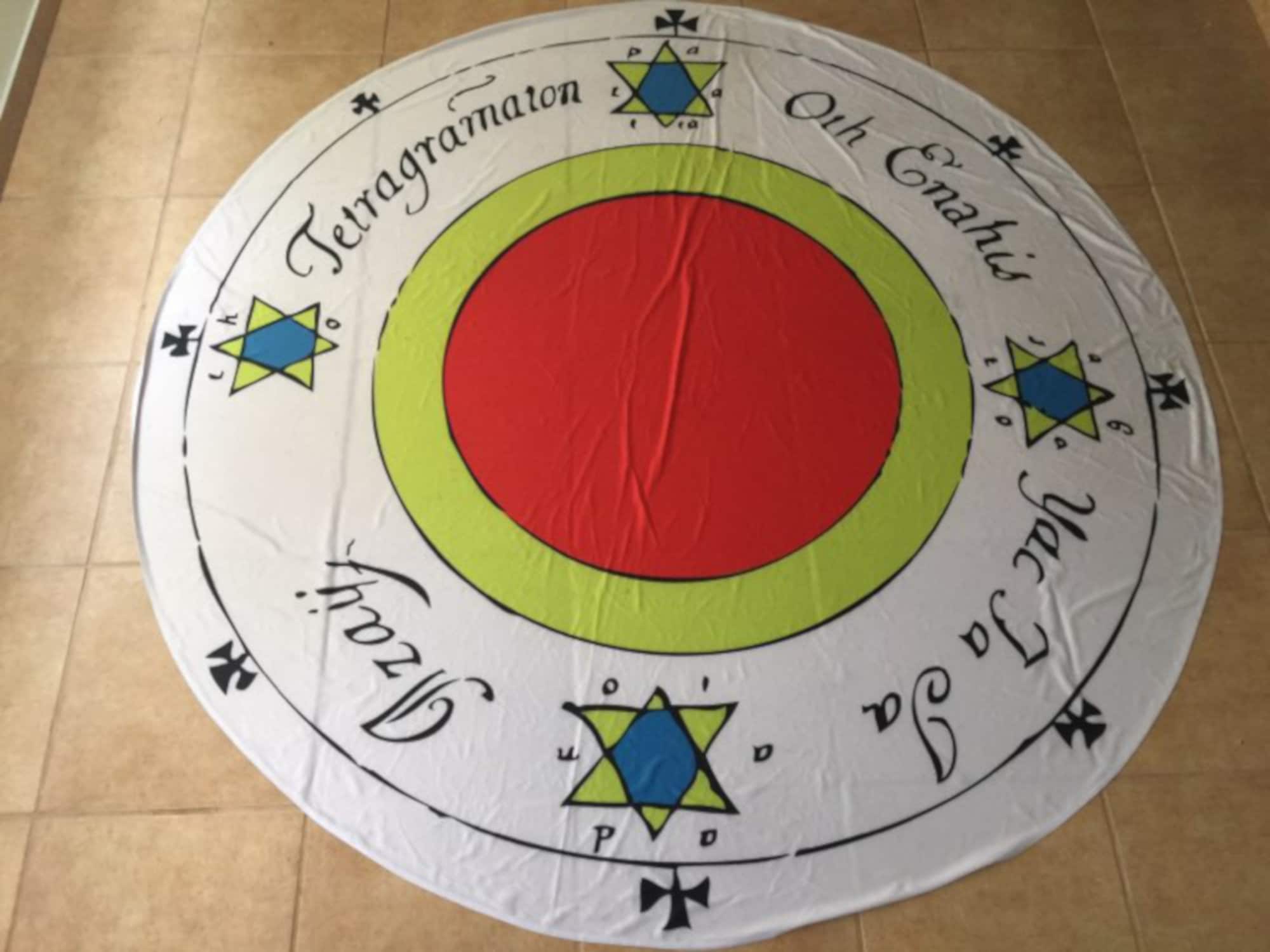 Key of Solomon Ritual Circle Cloth Version 1 | Etsy