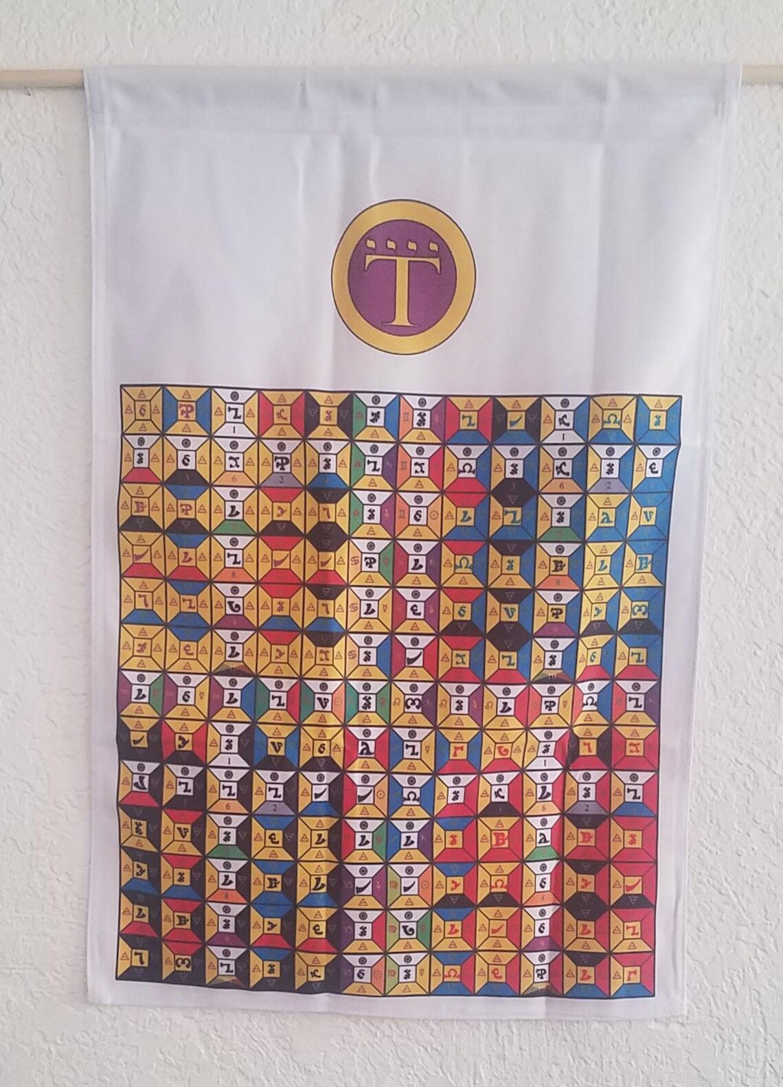 Set of 4 Enochian Elemental Tablets of the Watchtowers / Style - Etsy