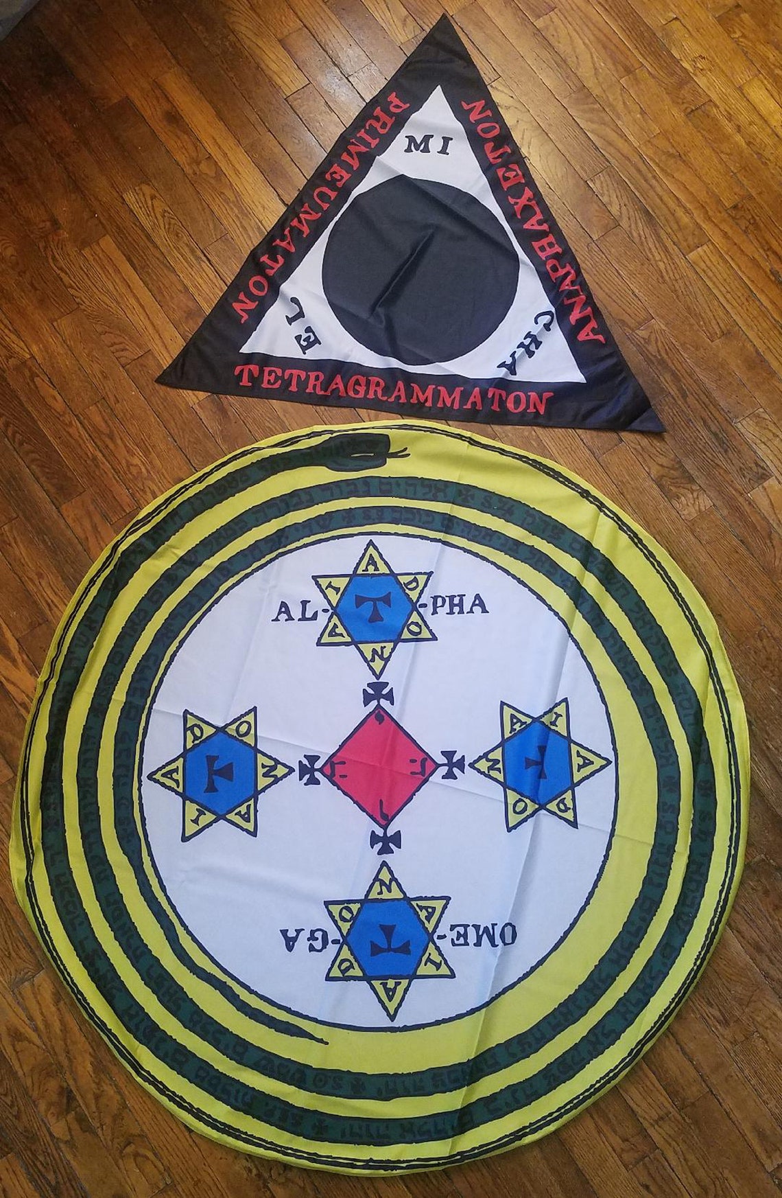 Goetia Snake Ritual Circle Cloth - Etsy