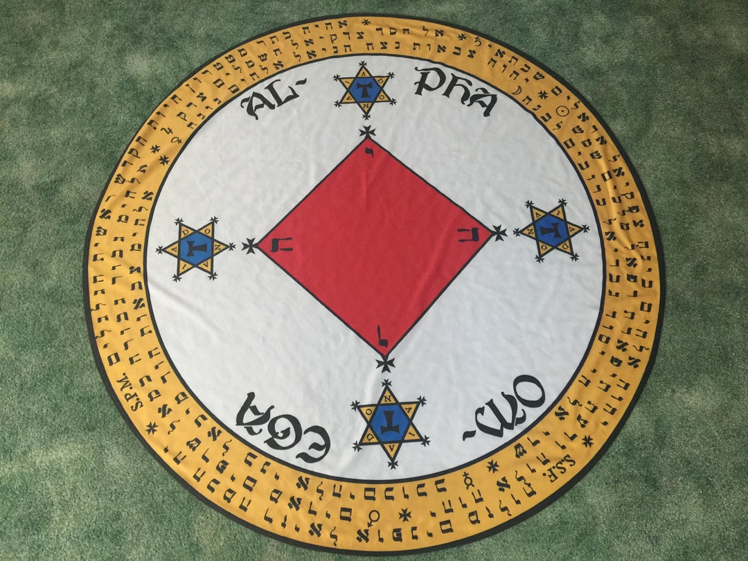 Lemegeton Goetia Ritual Circle Cloth - Etsy