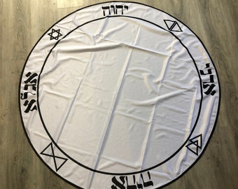 Necronomicon Magical Ritual Circle Cloth | Etsy