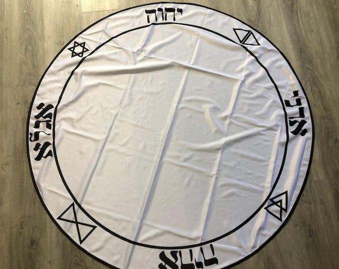 Goetia COMPELTE SET Ritual Circle Cloth Snake OR Lemegeton - Etsy Canada
