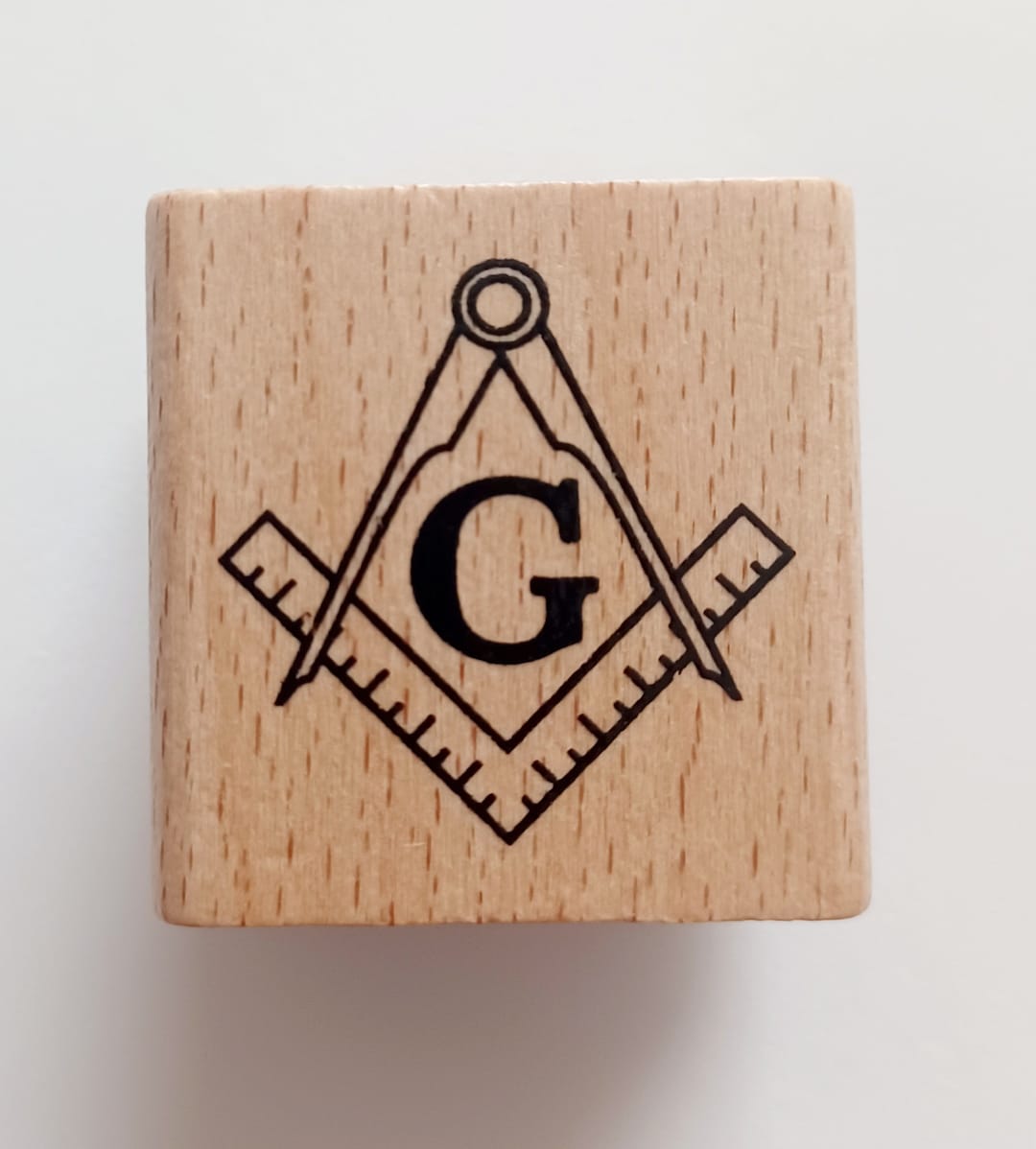Masonic Square & Compasses Rubber Stamp - Etsy