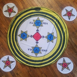 Goetia Snake Ritual Circle Cloth - Etsy