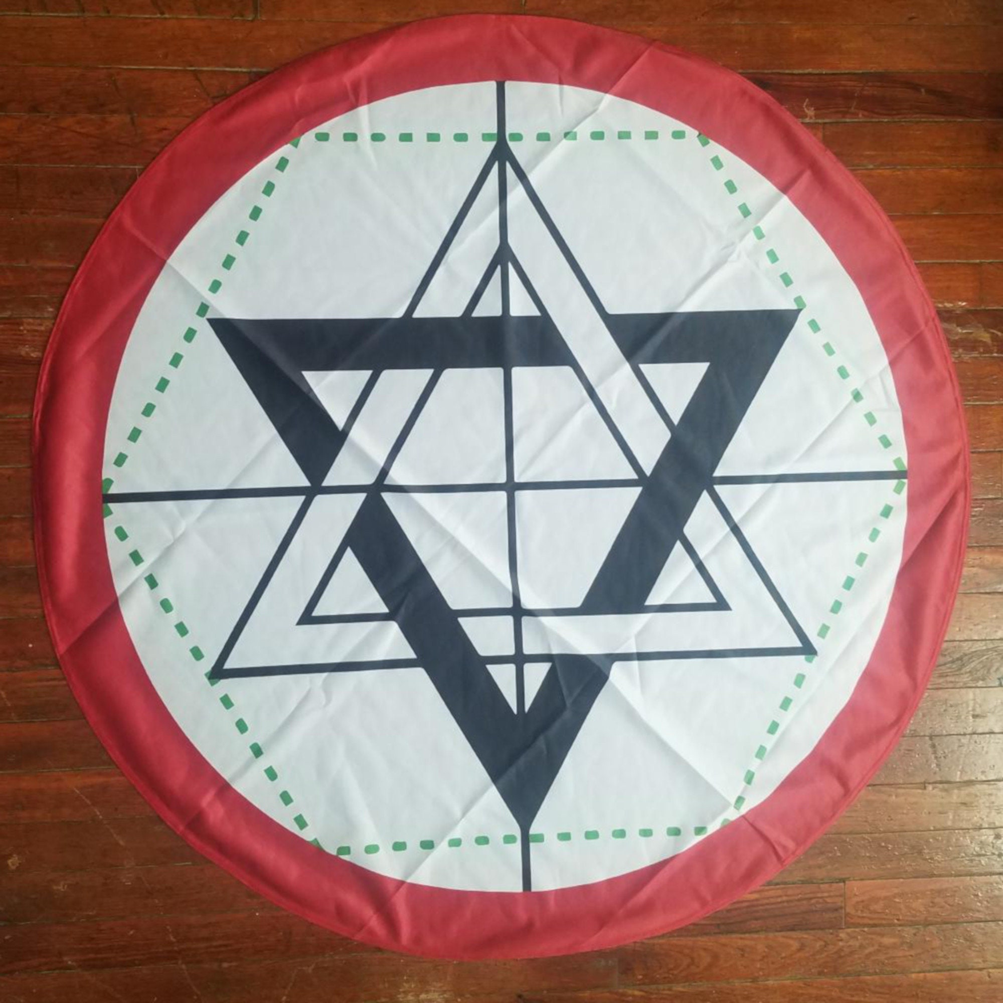 Martinist Temple Initiation Ritual Circle Floor Cloth - Etsy Australia
