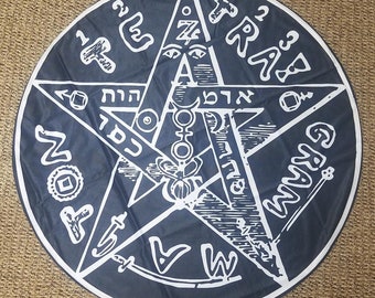 Grand Magical Ritual Circle Cloth | Etsy