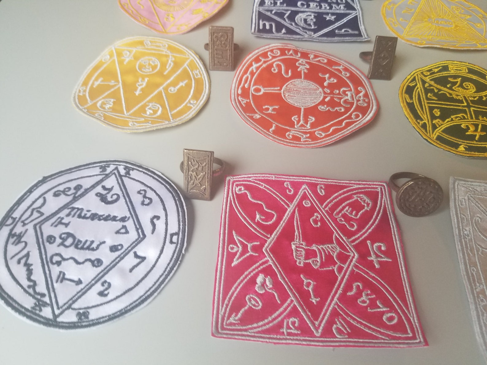 Complete Set of ALL 20 Black Pullet Rings and Talismans | Etsy