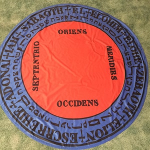 6th & 7th Books of Moses Ritual Circle Cloth Version 2 - Etsy